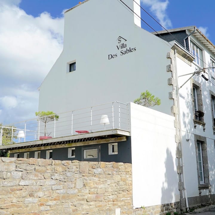 Magnifique Villa Face à La Mer - Spa - Concarneau