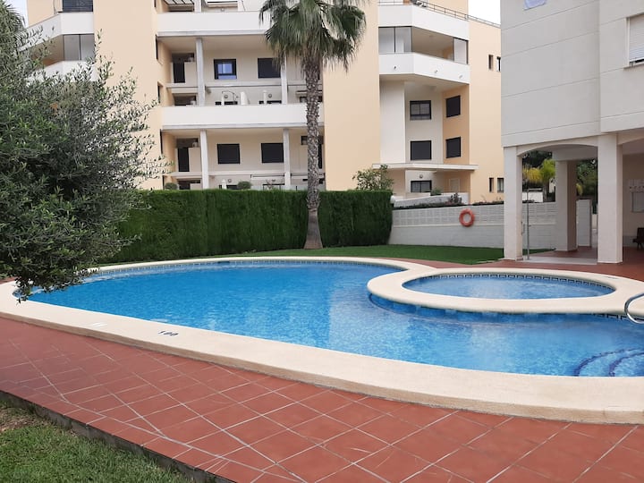 Lovely One Bedroom Unit With Balcony And Pool - Denia
