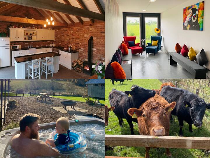 Winterglamping Fire Pits, Hot Tub, Log Burner, Bar - Angleterre