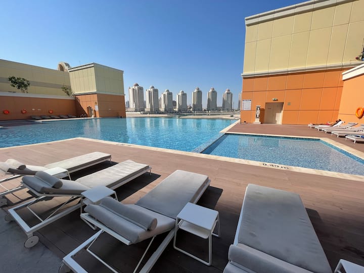 شقة فندقية في افضل برج في قطر - Doha