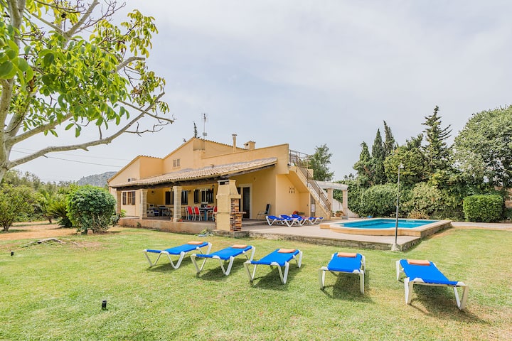 Nice Villa, 1 Km From Town, Nice Pool, Wifi,  Bbq - Mallorca