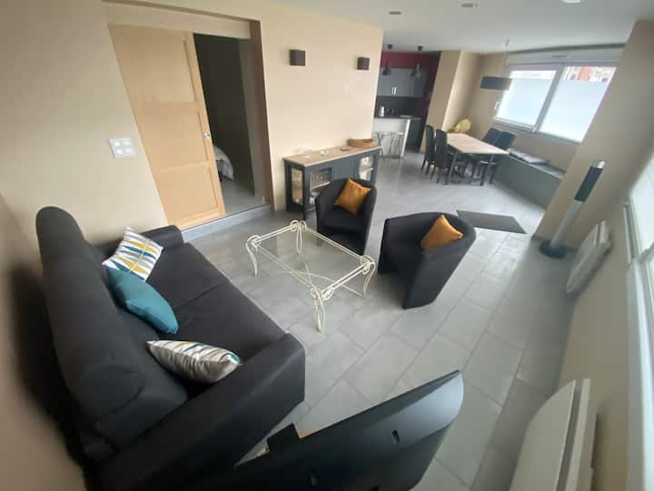 Spacieux T4 à 300m De La Plage Parking Privé - Berck