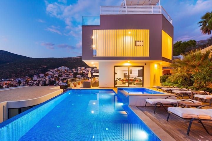 Luxury Villa With Full Sea View - Kalkan