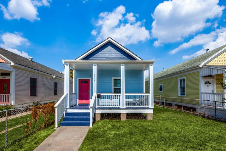 Cozy Brand New Beach House - 2 Mins To The Beach - Galveston, TX