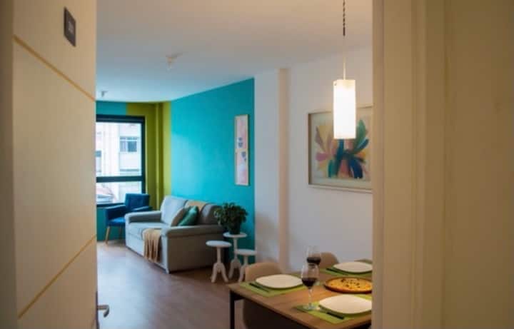 Apartamento Novíssimo No Rj Com Varanda E Solarium - Rio de Janeiro