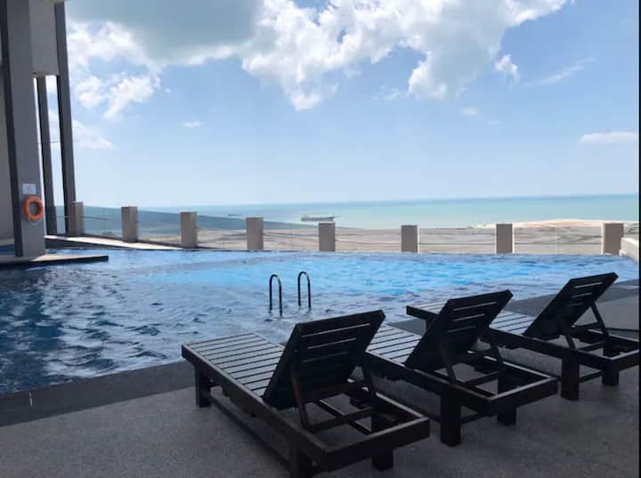 Bathtub 浴缸 |Imperio公寓 2pax 超大床房 Jonker市区 - Malacca