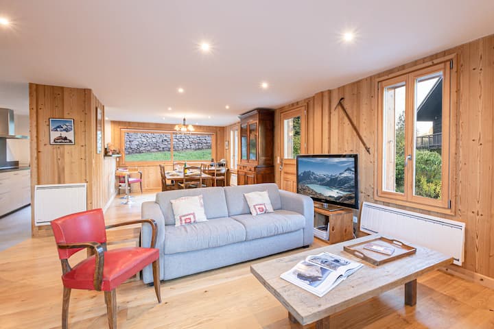 Joli Chalet, Terrasse, Jardin Proche Du Centre - Chamonix-Mont-Blanc