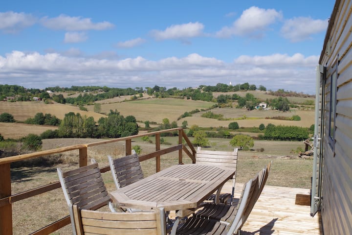 Gd Mobilhome Sur Domaine Viticole, Vue Imprenable - Rabastens