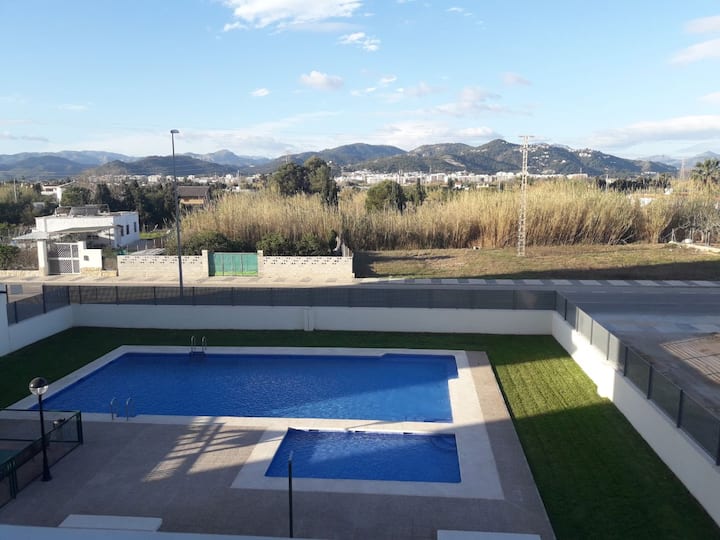 Tranquilo Alojamiento En La Playa Con Piscina. - Miramar