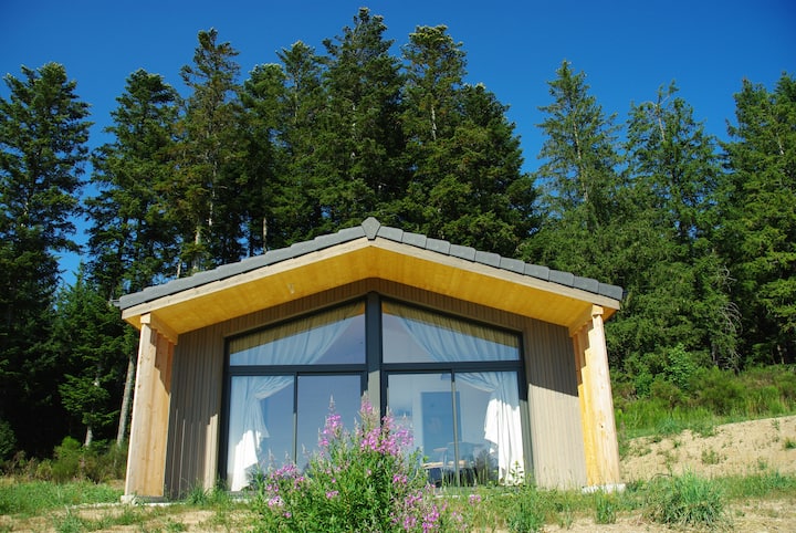 East Lodge En Duo Nature & Sauna Au Bois - Haute-Loire