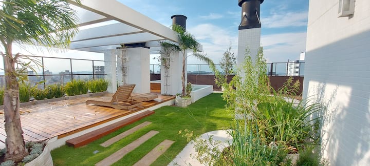 Apartamento Metalic Com Lareira Ecológica - Bento Gonçalves