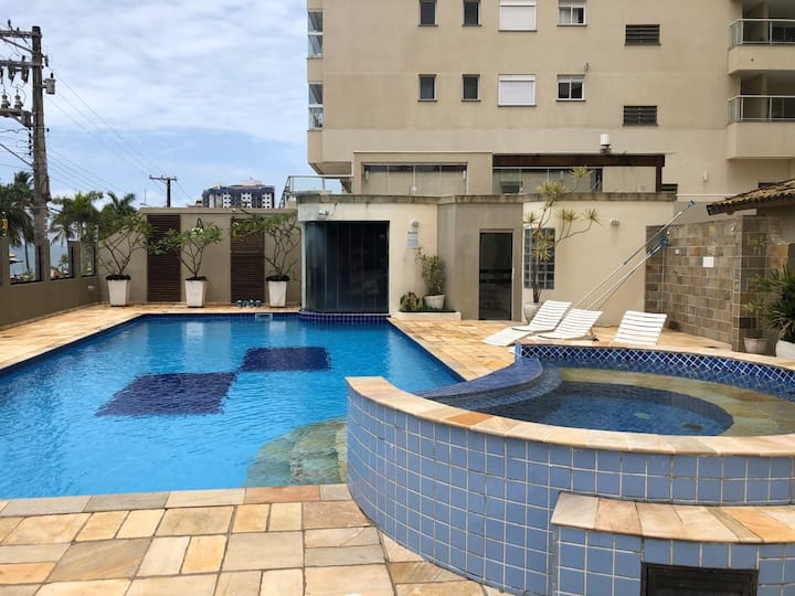 Moderno Apto 3 Dorm Cond Frente Mar - Caraguatatuba