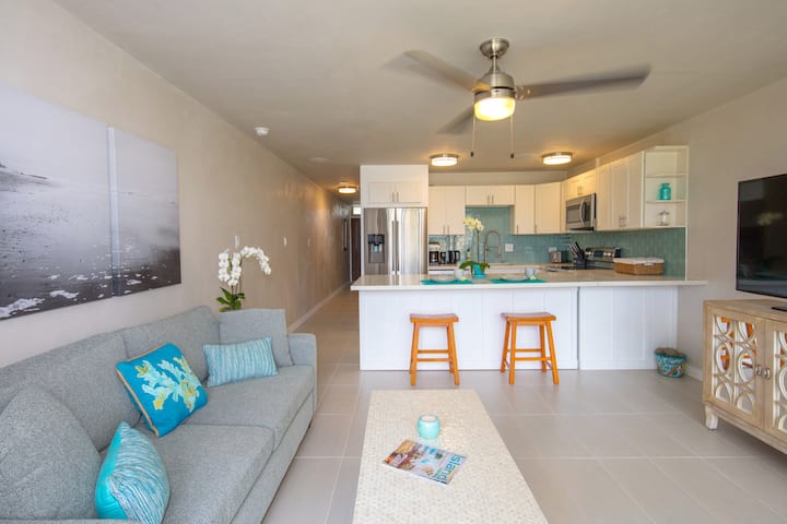 Beautiful New Beach-chic Condo With Ac 1 Mile From Paia & Steps To Mama's Beach - Paia, HI