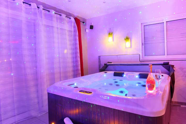 Villa Avec Jacuzzi Spa Privatif Proche De Toulouse - Auterive