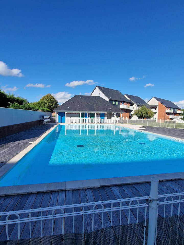 Superbe Appartement En Résidence Avec Piscine - Honfleur