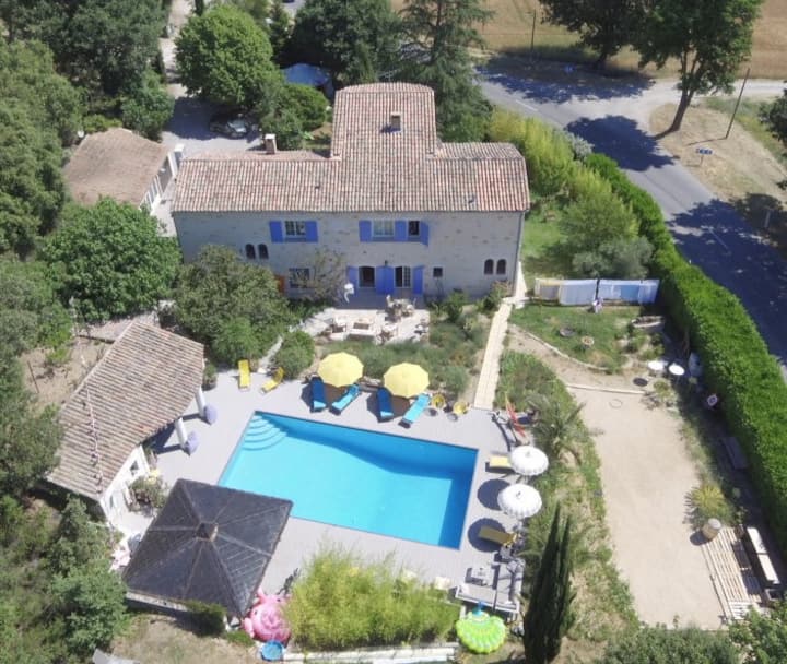 Superbe Bastide Piscine Spa Boules Haut De Gamme - Gréoux-les-Bains
