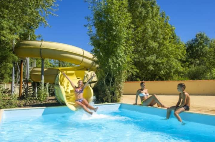 Mobil Home Au  Camping Le Clos Cottet  85 Angles - La Tranche-sur-Mer