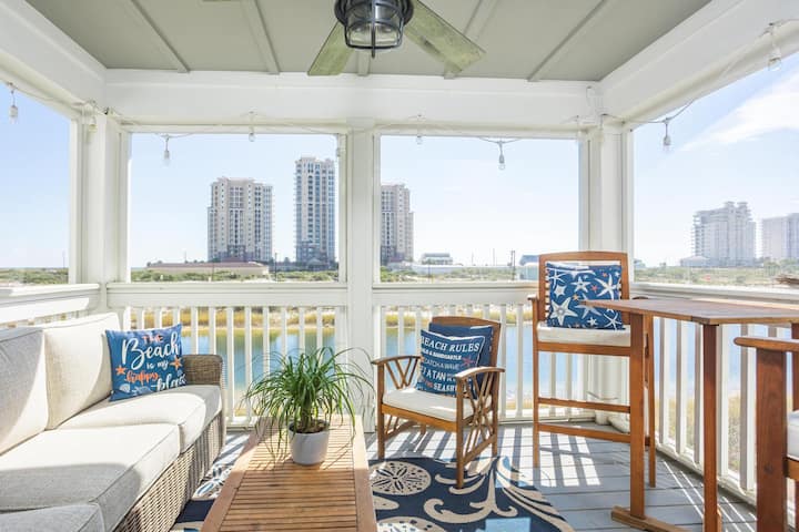Comfy Townhome W/gulf Views - Walk To Beach Club! - Perdido Key, FL