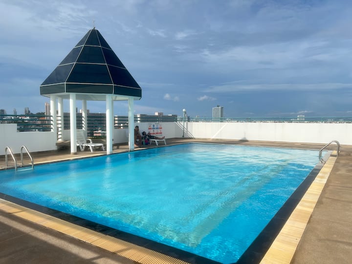 中天天通海景公寓80超快wi-fi - Pattaya