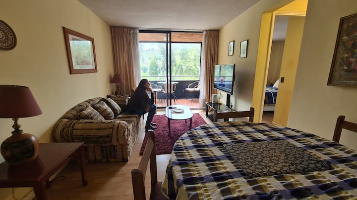 Depto. Equipado En Reñaca | Terraza+wi-fi +Parking - Viña del Mar