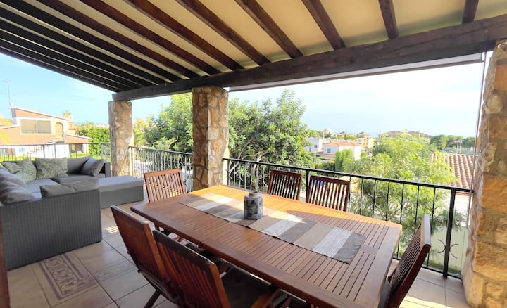 Villa Con Piscina A 10 Minutos A Pie De La Playa. - Roda de Bará