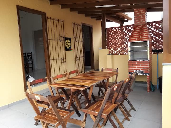 Casa No Centro De Ubatuba *Terraço 58* - Ubatuba