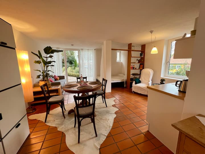 Voll Ausg. Apartment, 2 Arbeitspl., Langzeit/fewo - Belchen
