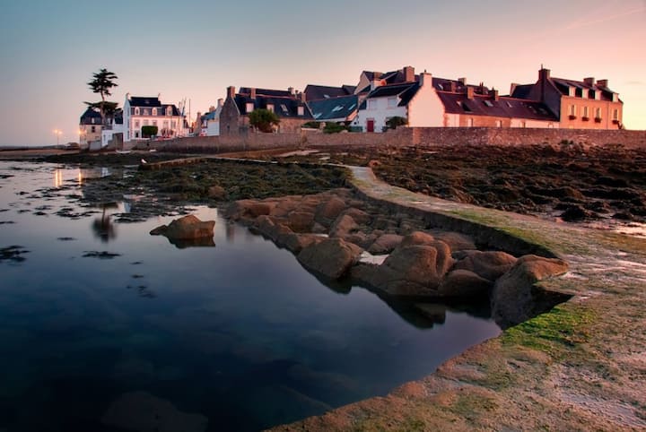 Maison Et Plage De Sable Fin. - Île-Tudy