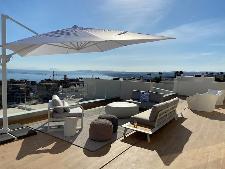 Luxury 3 Bedroom Penthouse With Stunning Sea Views - Estepona