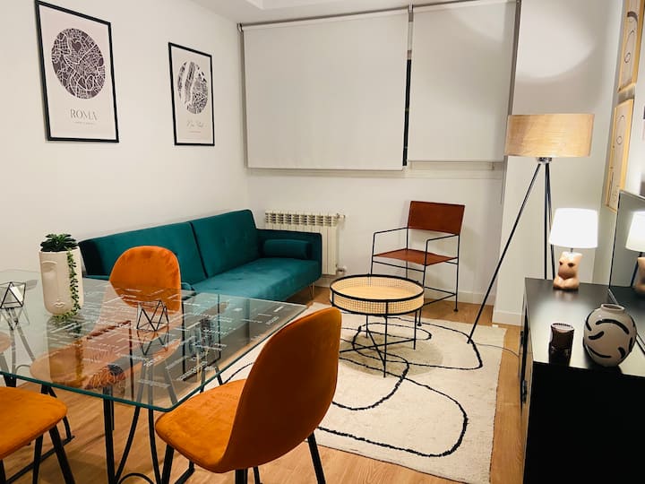 Coqueto Apartamento Con Piscina,
Gimnasio Y Paddle - Chamartín