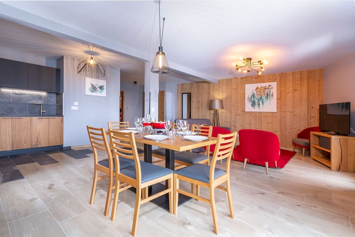 Arc 1950-appartement Skis Aux Pieds-c001-4 à 6 Pax - La Rosière