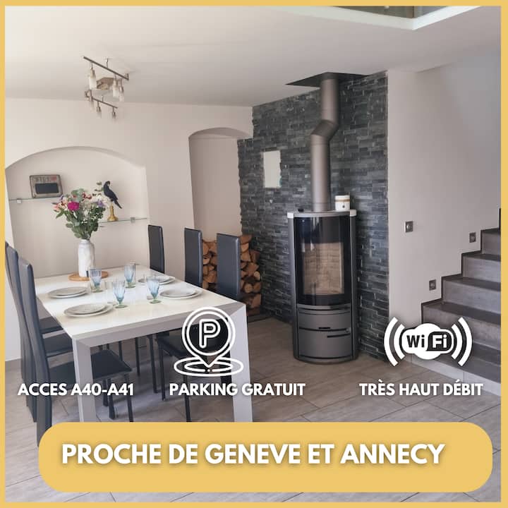 𝓛𝓮 𝓑𝓮𝓪𝓾-𝓜𝓸𝓷𝓽 Triplex Proche Pommier - Cruseilles