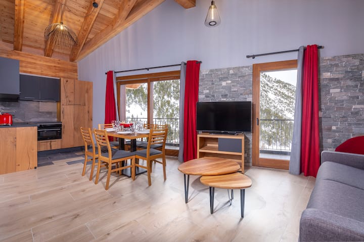 Arc 1950-appartement Skis Aux Pieds-c003-4 à 6 Pax - La Rosière