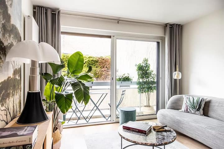 Passy Trocadéro Tour Eiffel Cosy Calme Sur Jardin - Paris