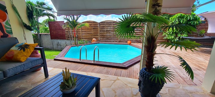 Charmant Logement Avec Piscine - Martinique