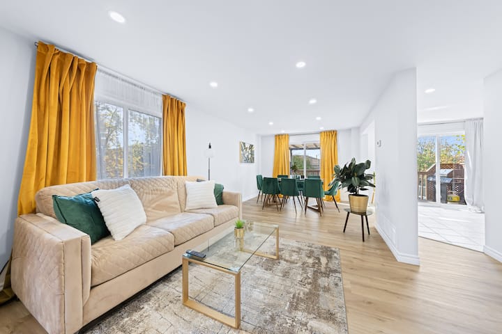 Peaceful - 4 Bdrm Home With Fast Wifi Free Parking - 巴里