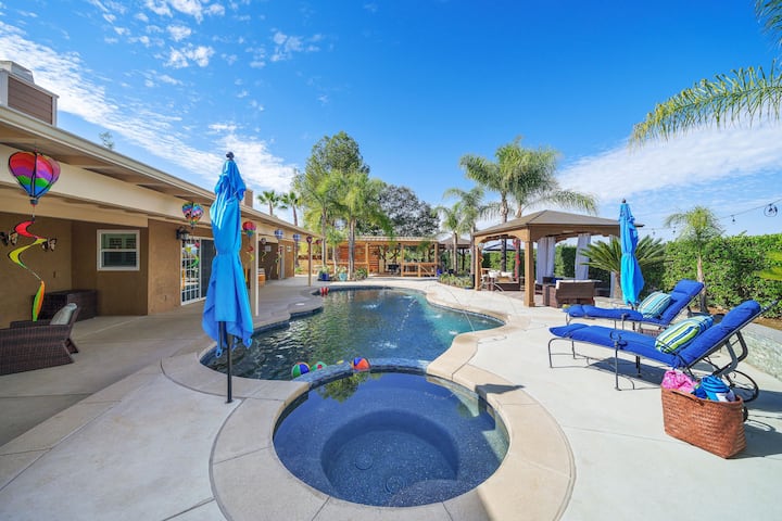Wine Country Pool Home, 4 Bed, 3 Bath Ranch House. - Temecula, CA