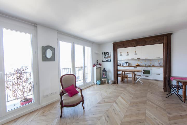 Duplex Familial Standing 133m² 5ch + Paris - Issy-les-Moulineaux