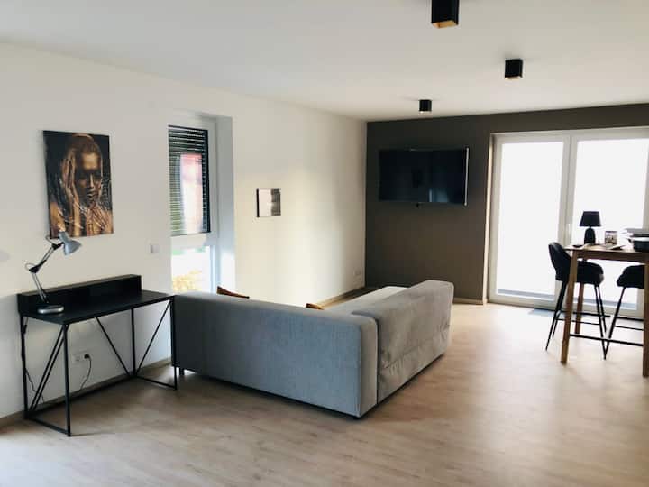 Neubau! Möblierte Große Suite 50-60qm Zentral. - Heilbronn