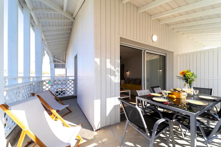 Charming Apartment Ideally Located - Swimming Pool - Air Conditioning - Mimizan