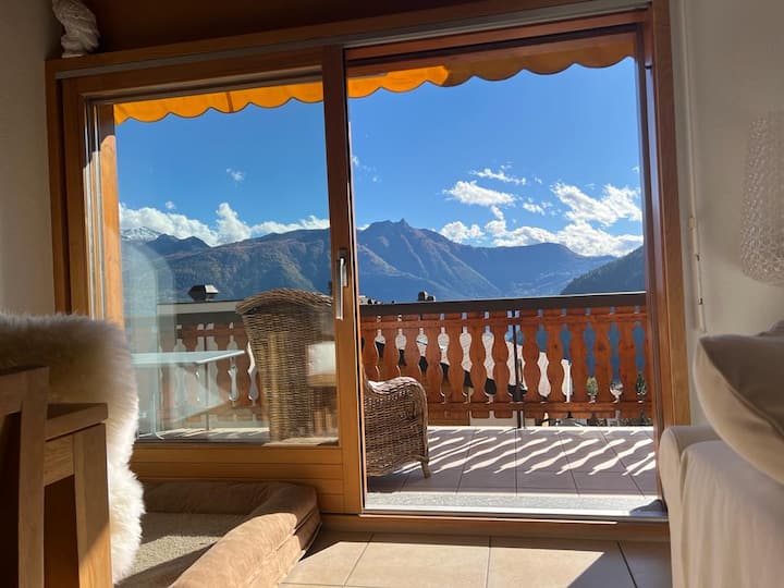 Superbe Appartement De Standing En Attique - Ovronnaz