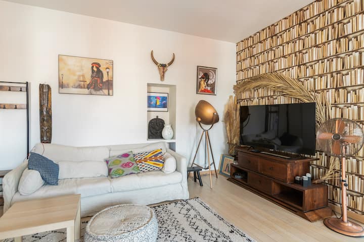 Chambre Ensoleillée Sur Rue Piétonne - Nice