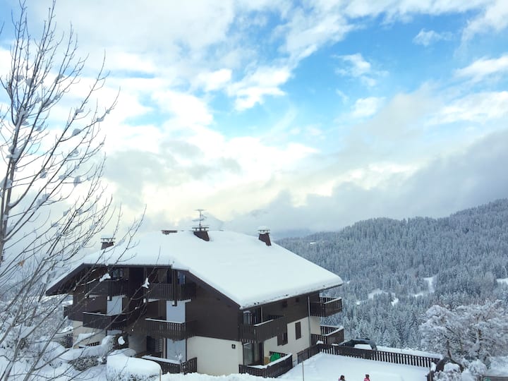 Encantador Estudio Frente Al Mont Blanc - Cordon