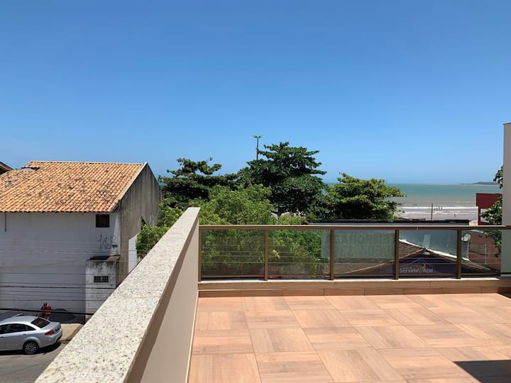 Triplex + Top De Praia Grande 3 Qts Churrasqueira - Serra