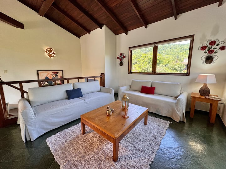Casa Na Ilhabela Com Vista E Piscina. - Ilhabela