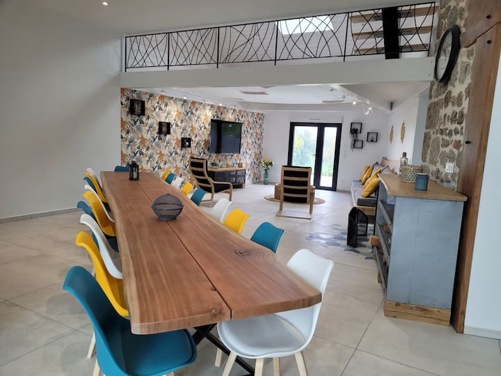 Gîte De 180 M 2 De L'atelier Pour 15 Personnes - Monistrol-sur-Loire