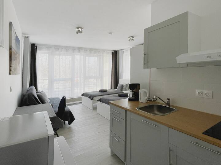 Ap 52 - Modernes Apartment Mit Großem Balkon - Bernau bei Berlin