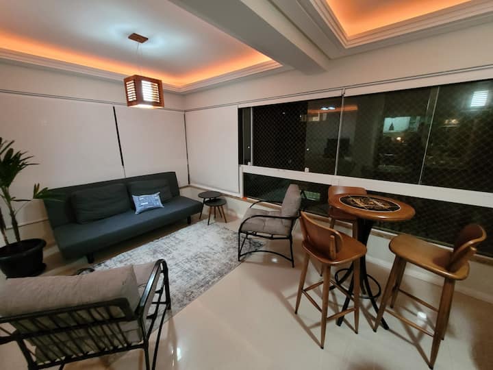 Excelente Apartamento 50 Metros Da Praia Com Vista - Capão da Canoa
