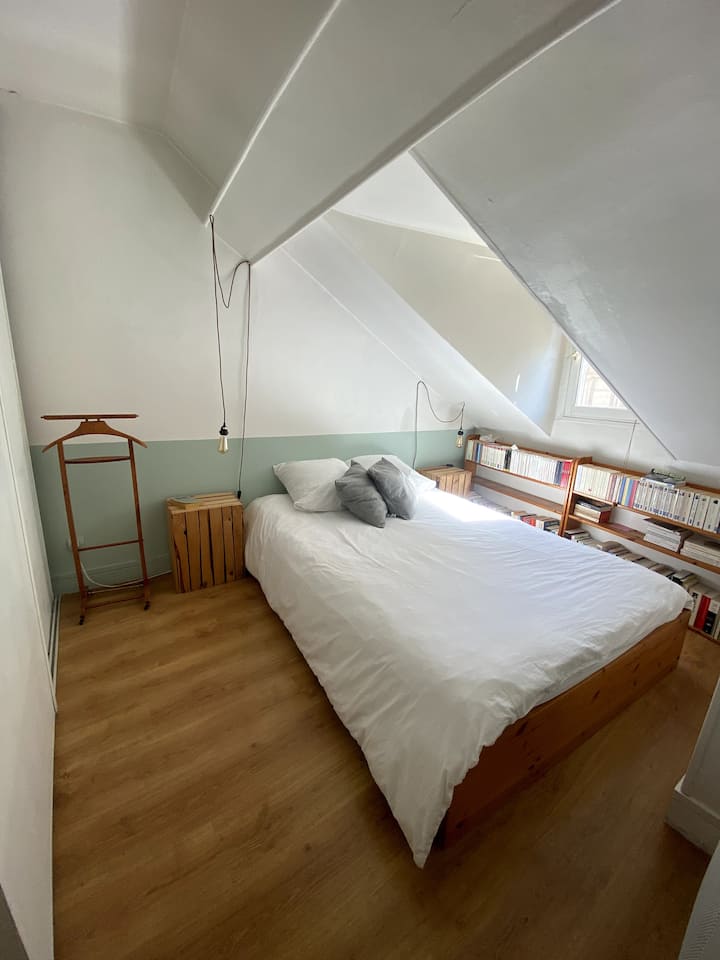 Paris 1er : Appartement Sous Les Toits Pour 2 Pers - Paris