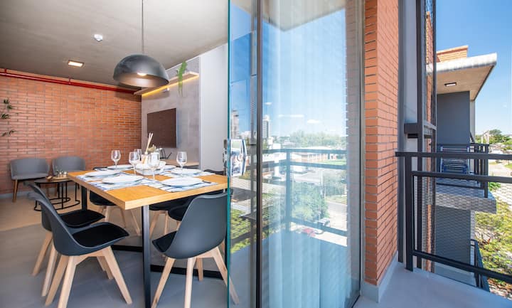 Modern 2br Apt W/balcony + Free Parking B53 - Asunción